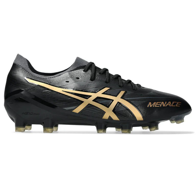 ASICS MENACE 5 - BLACK/PURE GOLD – Lotsa Shoes