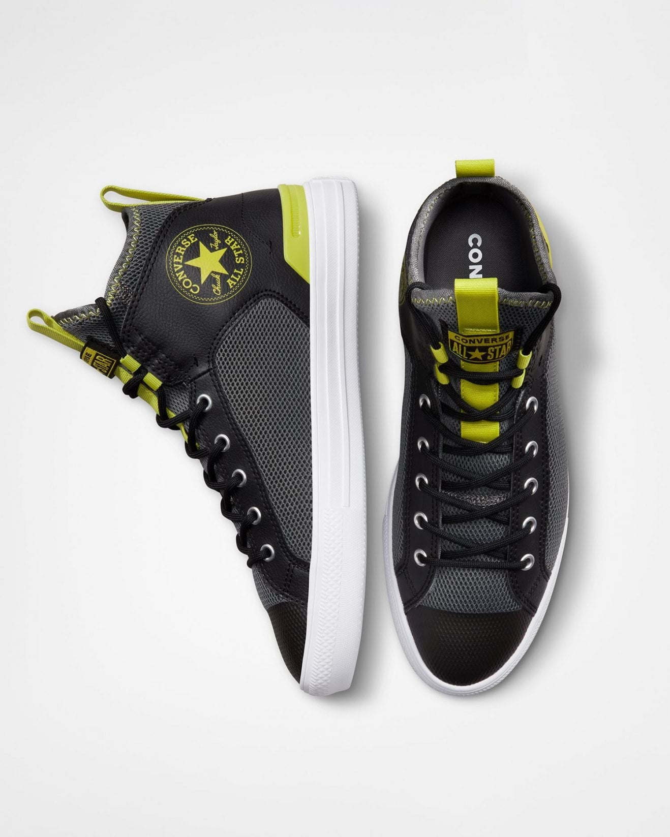 CONVERSE Converse Chuck Taylor All Star Ultra Mid - Black/Cyber Grey/B ...