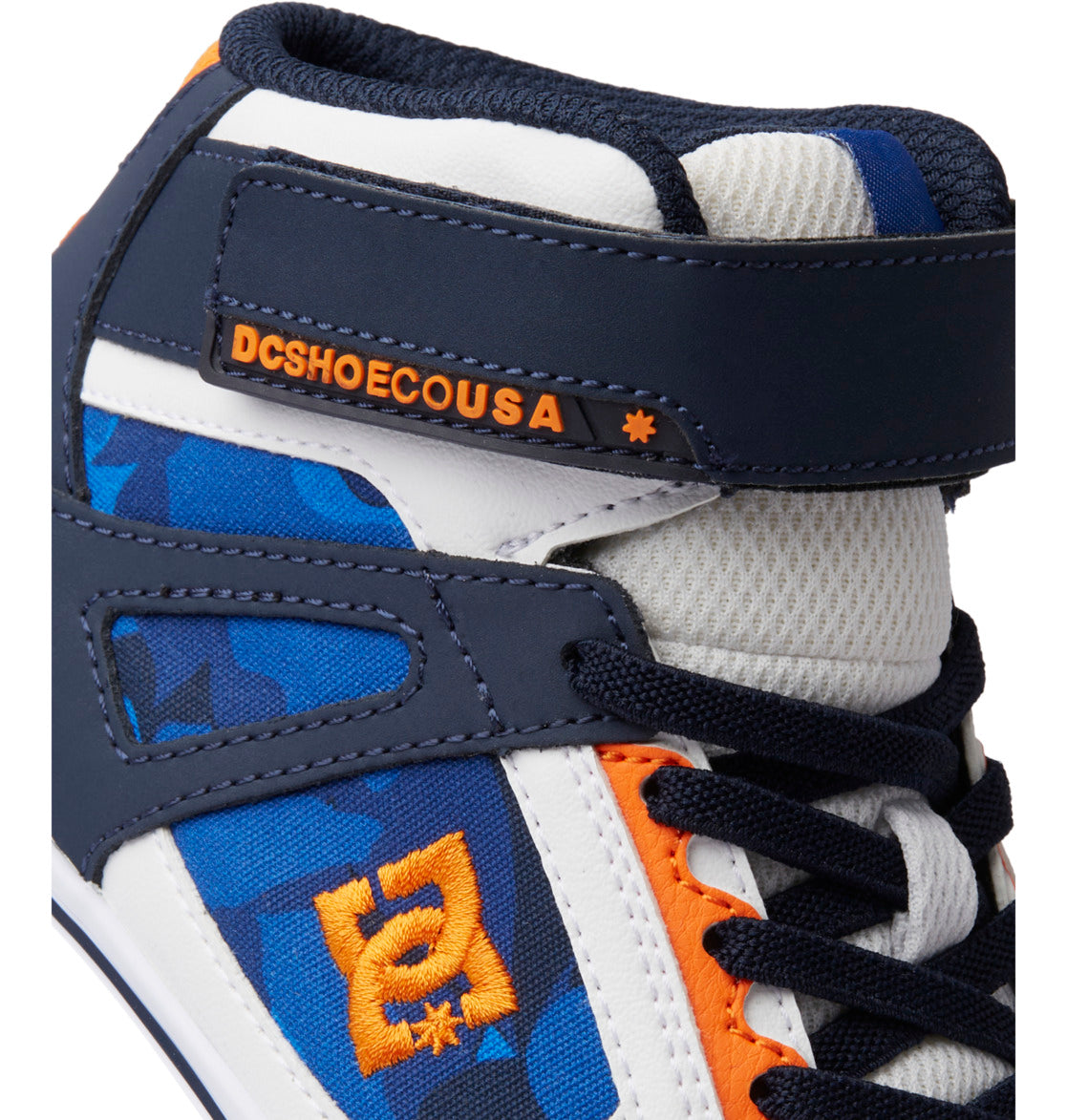 DC YOUTH PURE HIGH-TOP EV - SHADY BLUE/ORANGE – Lotsa Shoes