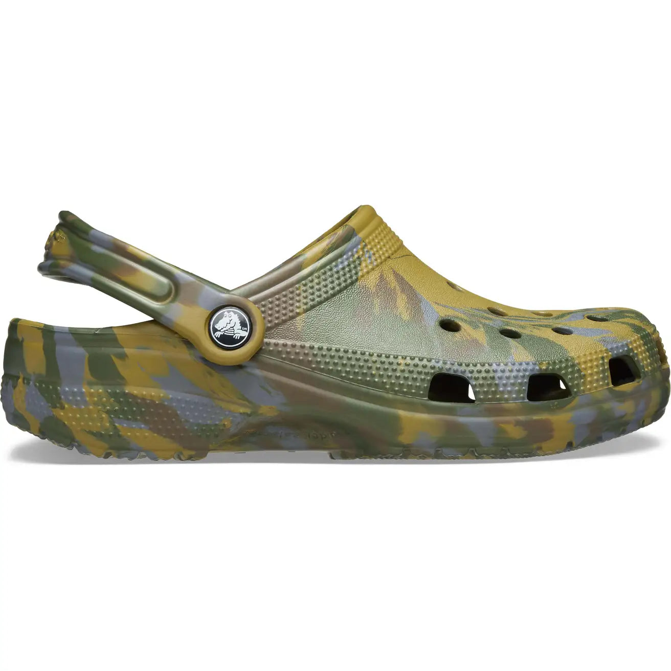 CROCS CLASSIC MARBLED CLOG - ALOE/MULTI – Lotsa Shoes