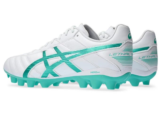 ASICS LETHAL SPEED RS - WHITE/AURORA GREEN – Lotsa Shoes