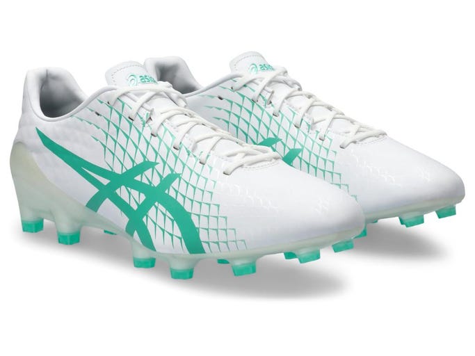 ASICS MENACE 4 - White/Aurora Green – Lotsa Shoes