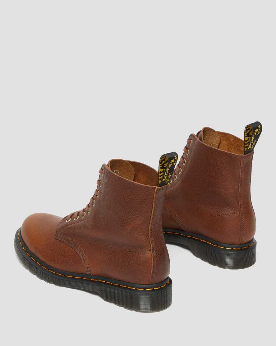 DR MARTENS 1460 PASCAL AMBASSADOR LEATHER LACE UP BOOTS - CASHEW ...