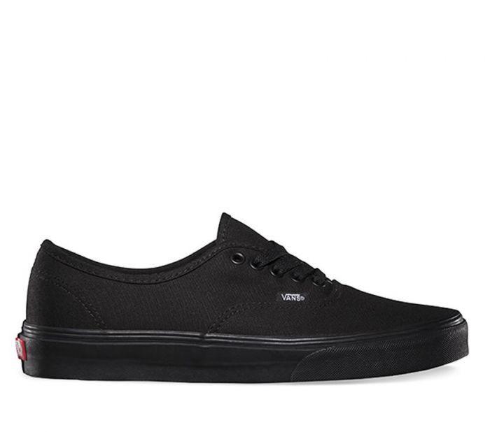 VANS AUTHENTIC - BLACK/BLACK – Lotsa Shoes